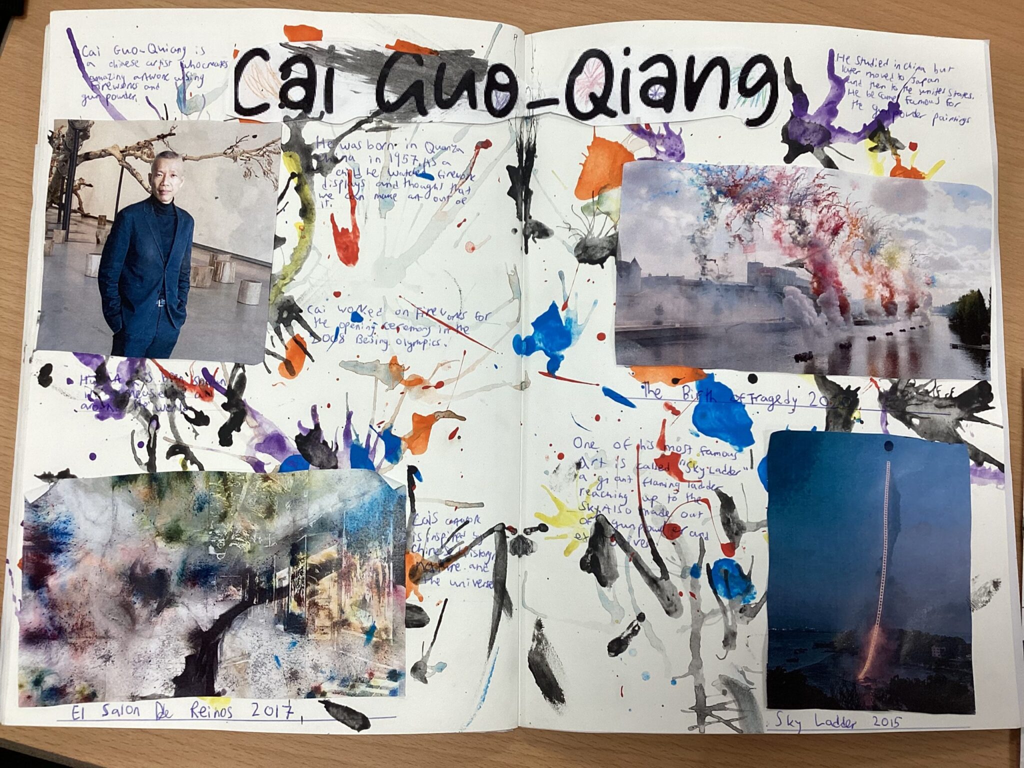 Artist Research – Cai Guo-Qiang – St Luke's Blog Pages